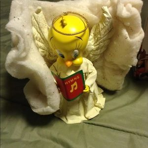 Warner Bros. | Holiday | Vintage Looney Tunes Tweety Angel Tree Topper ...